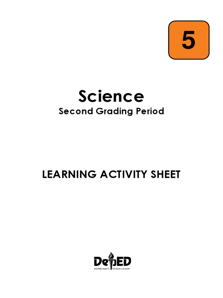 Grade 5 Q2 Science LAS | PDF | Menstrual Cycle | Reproductive System