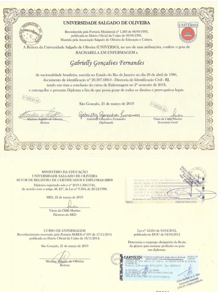 Diploma Universo | PDF