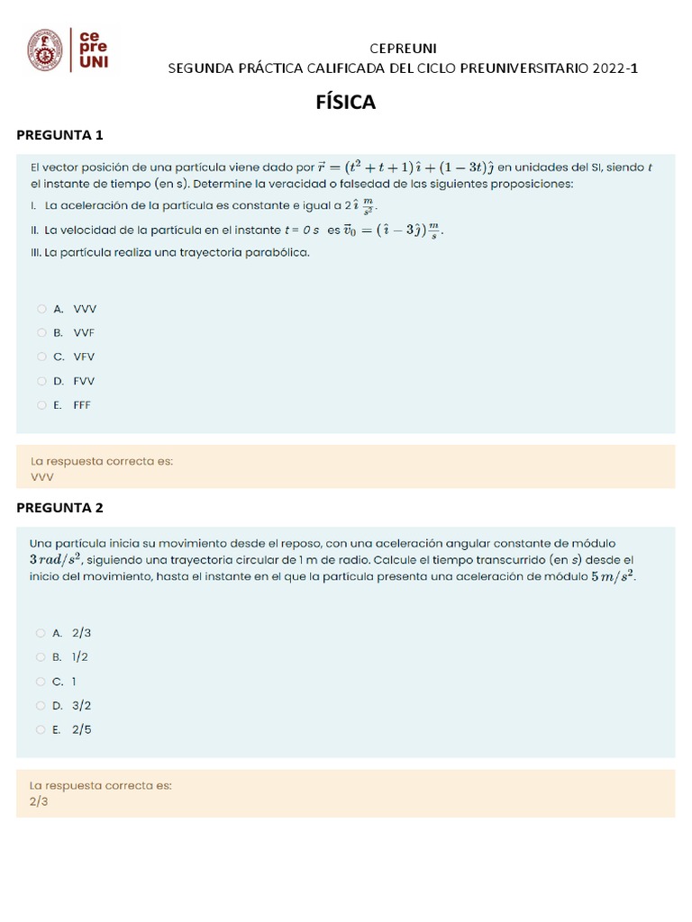 PC02 2022-1 | PDF | Matemáticas