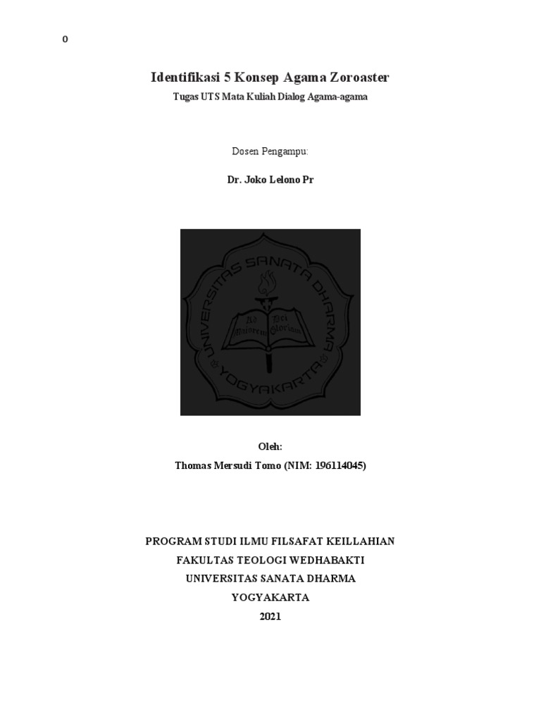 Mengenal Agama Zoroaster PDF | PDF