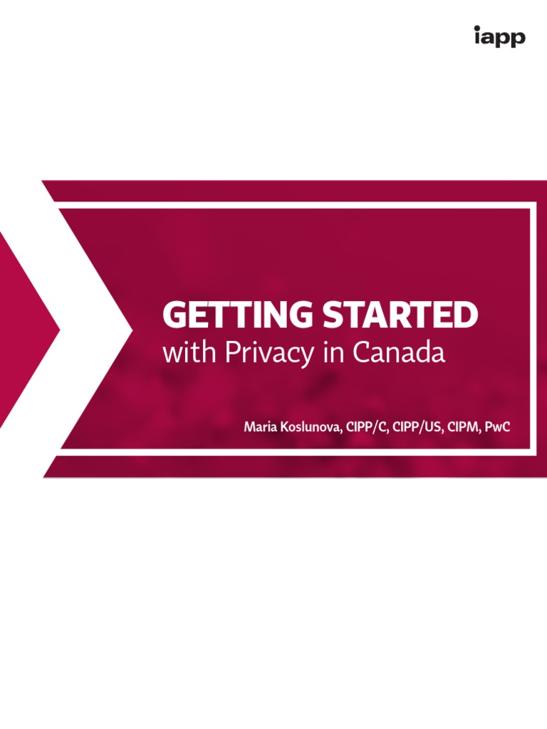 Getting Started: With Privacy in Canada | PDF | Privacy | Information ...