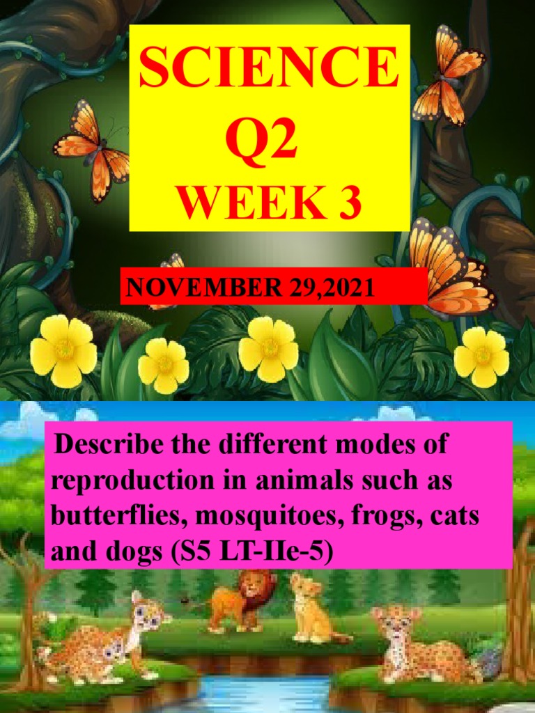 Q2 W3 SCI 5-Methods of Reproduction (ANIMALs) | PDF | Sexual ...