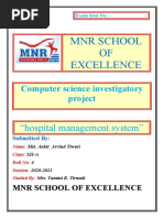 Hospital Management System Project | PDF | Python (Programming Language ...