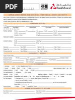 Kina Bank Business Account Application Form | PDF | Cheque | Banks