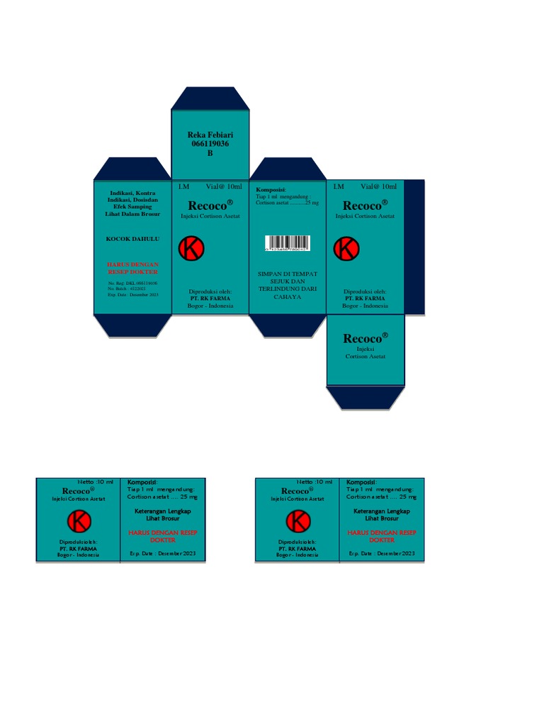 Dus Injeksi Cortison | PDF