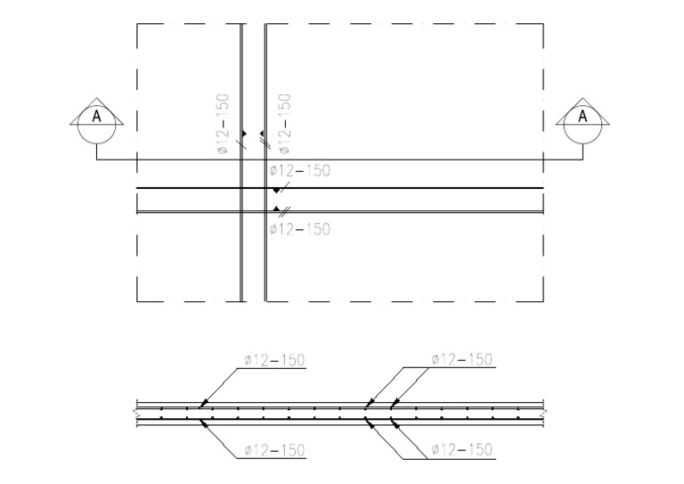 Detail Penulangan Plat (1) - Model | PDF