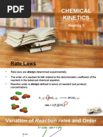 Second Order Reaction - Definition and Derivation For Rate Law and Half ...