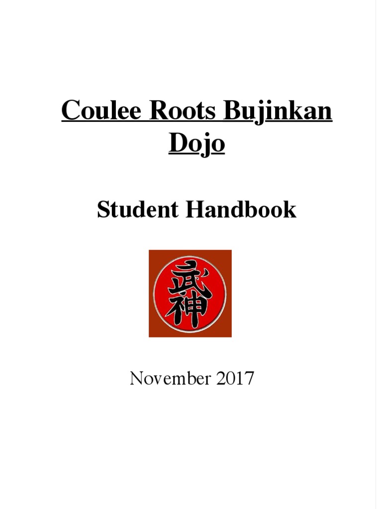 The Bujinkan Student Handbook: A Comprehensive Guide to the Nine Ryu of ...