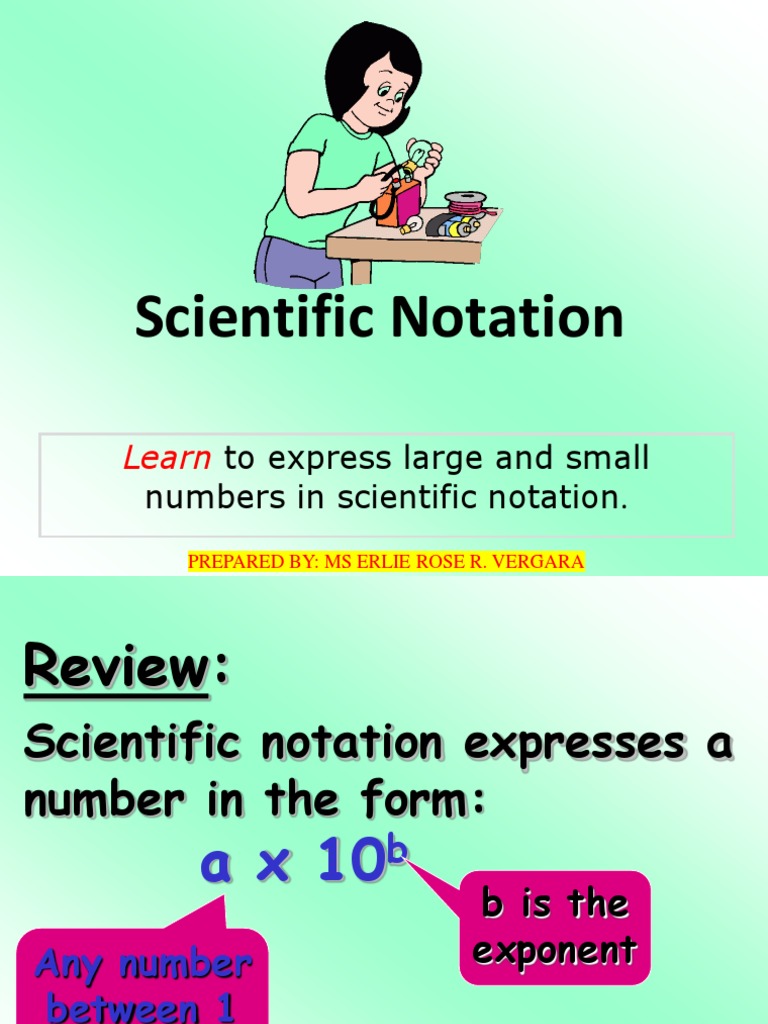 Lesson 2.2 Scientific Notation | PDF | Multiplication | Notation