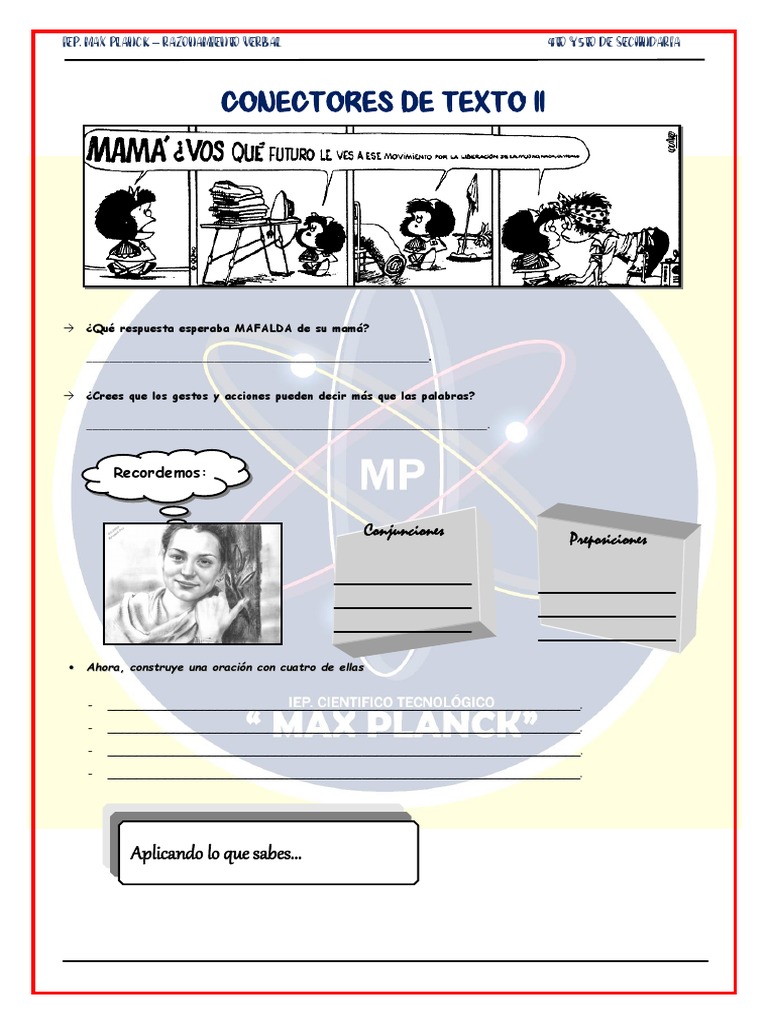 Conectores de Textos II | PDF