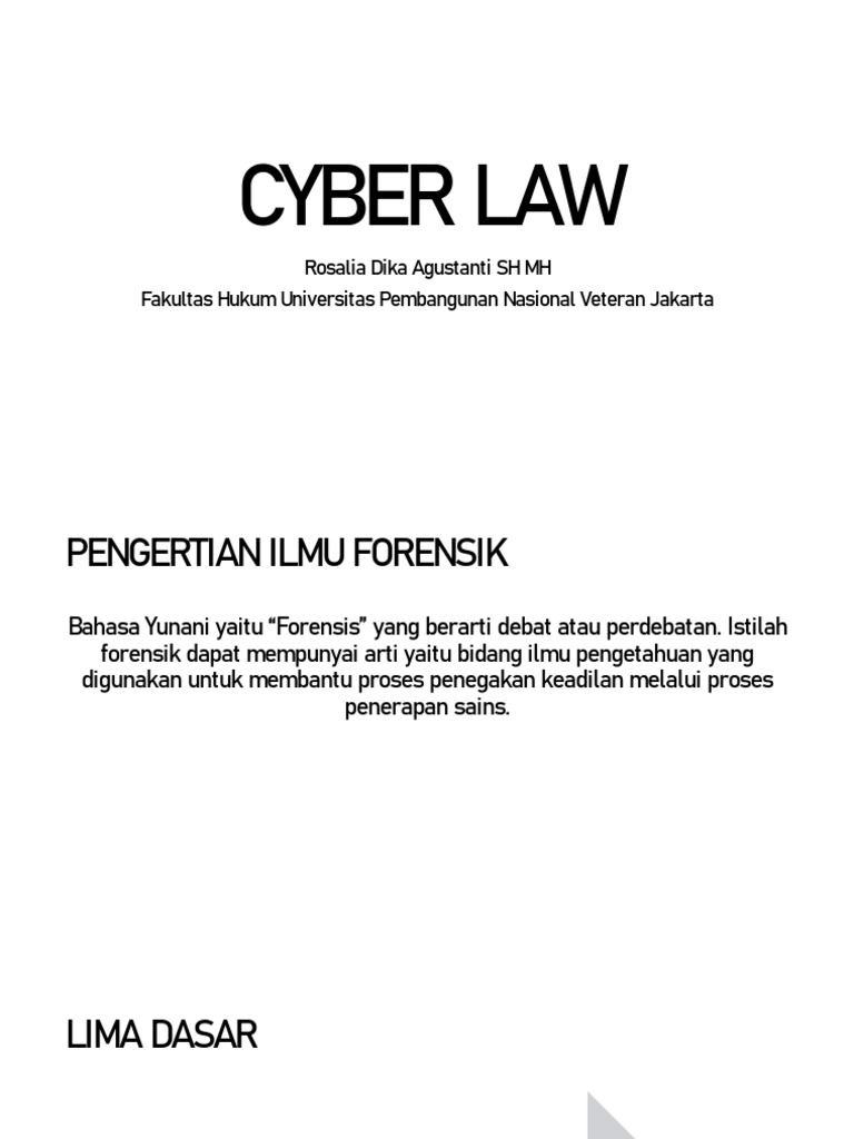 Digital Forensik: Metode dan Kegunaan | PDF | Komputer