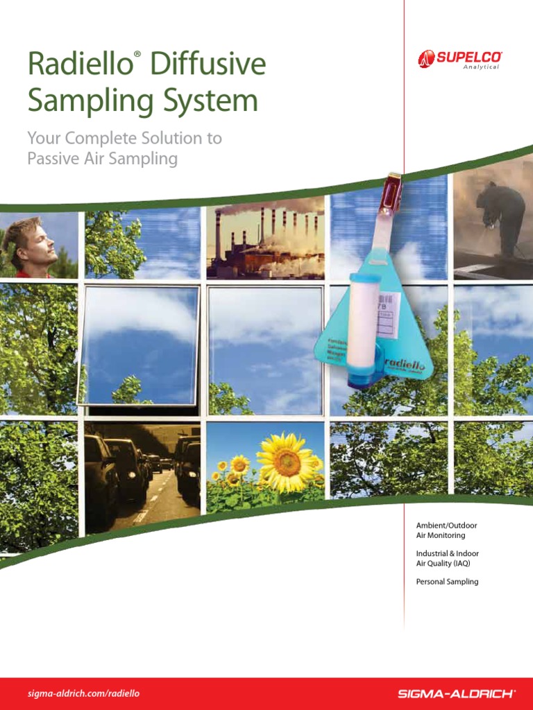 Radiello Diffusive Sampling System: Your Complete Solution To Passive ...