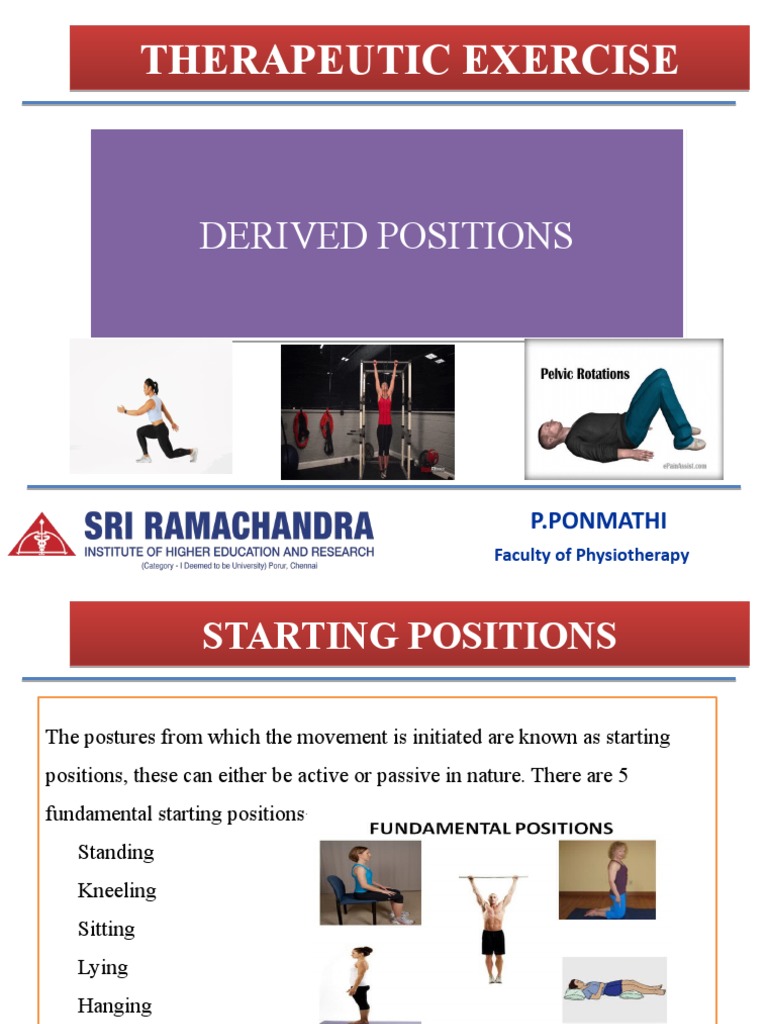 Derived Position - I | PDF | Anatomical Terms Of Motion | Arm