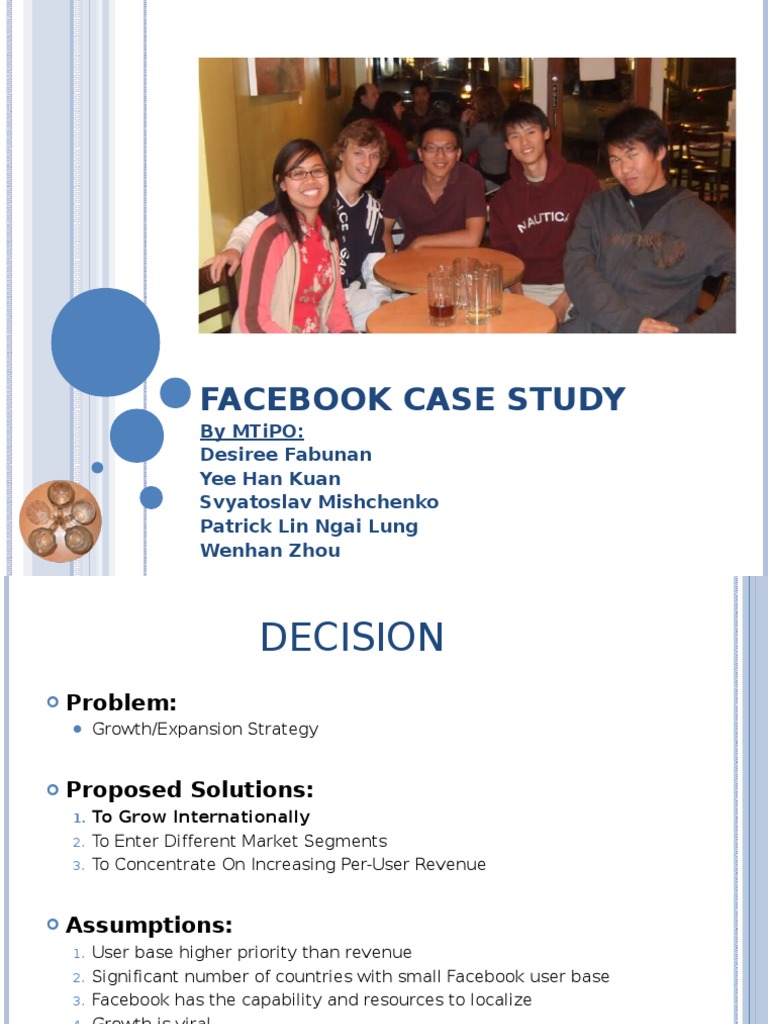 Facebook Case Study | PDF | Facebook | Social Network