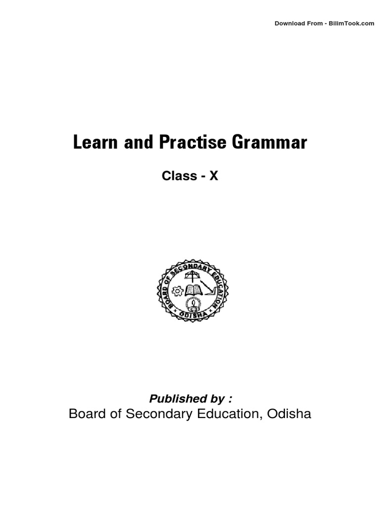 English Grammar Book | PDF | Sentence (Linguistics) | Grammatical Number