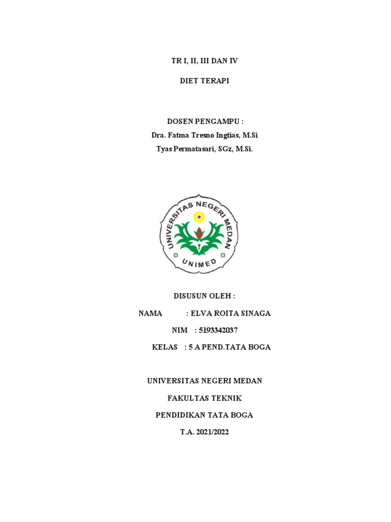 TR 1, 2, 3,4 Elva | PDF | Kesehatan Holistik