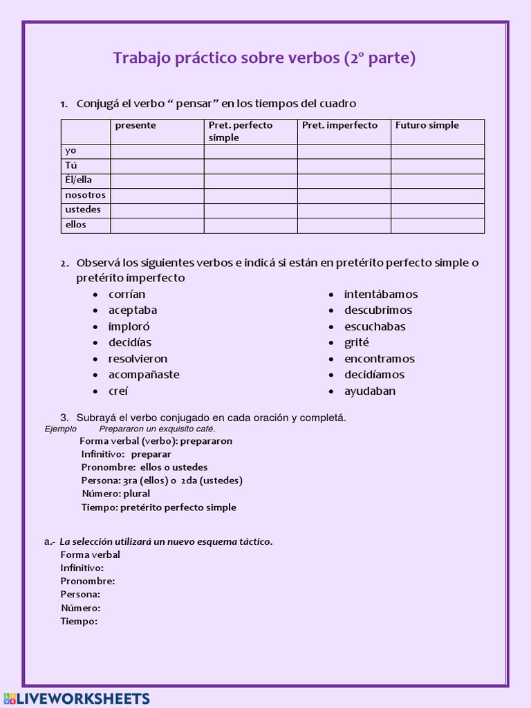 Practica | PDF | Verbo | Cassandra