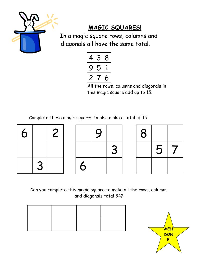 Magic Squares | PDF