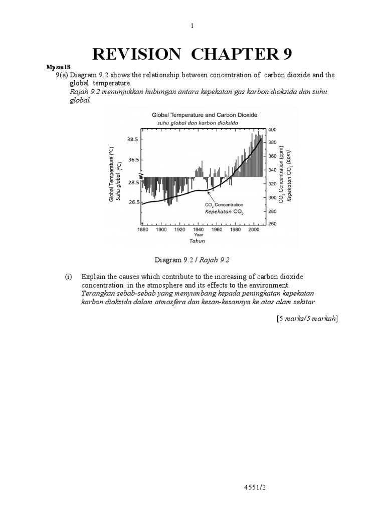 Revision Bio F4 Chapter 9 | PDF | Water | Natural Environment