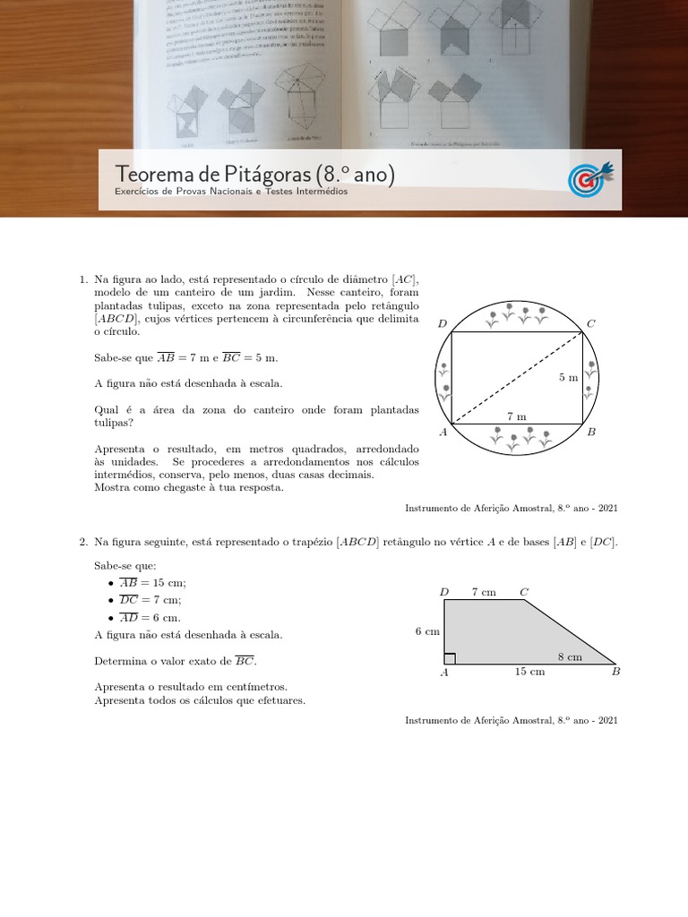 Pitagoras | PDF | Triângulo | Círculo