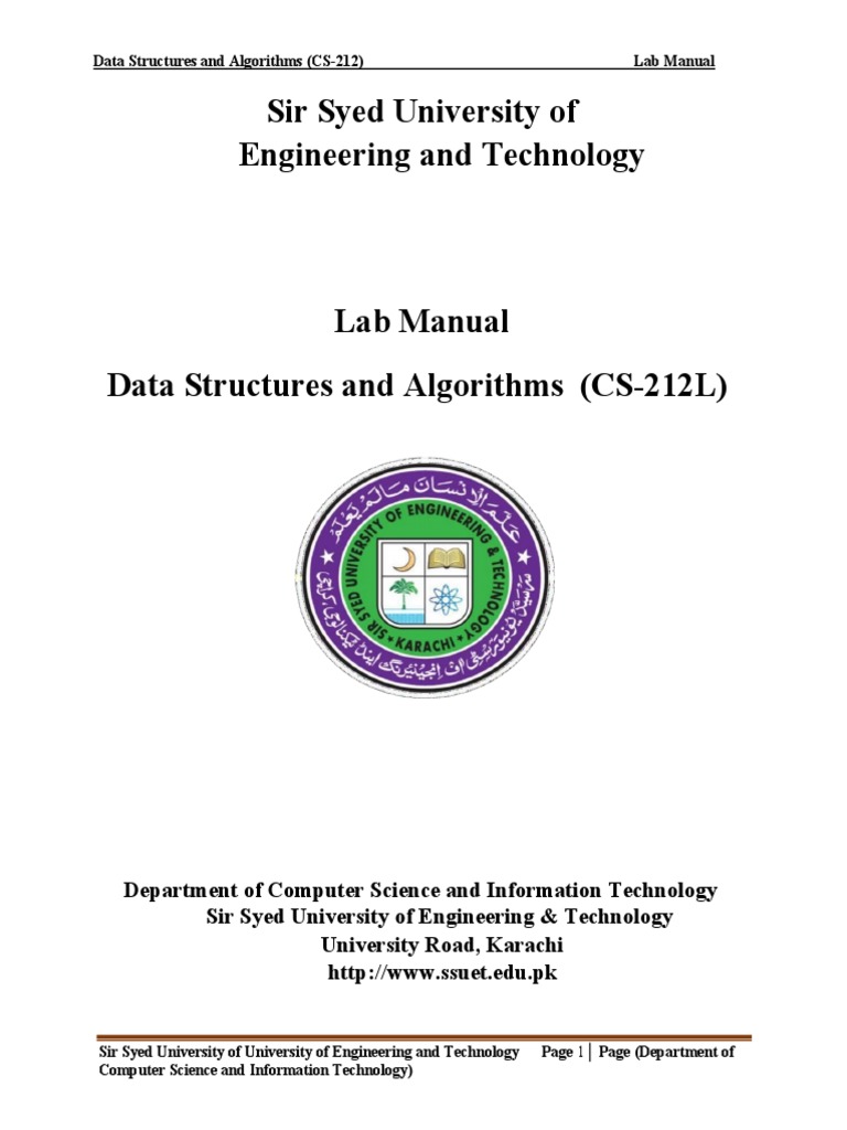 DataStructureAlgorithm Manual | PDF | Queue (Abstract Data Type ...