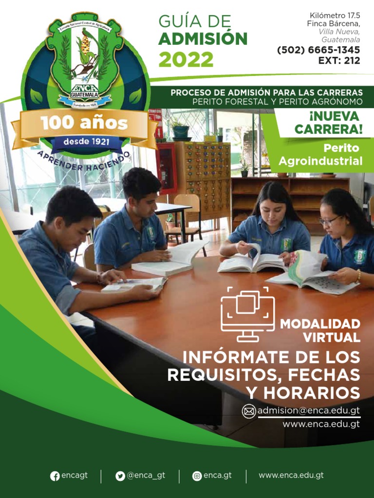 Requisitos de Admisión ENCA 2022 | PDF | Certificado de nacimiento
