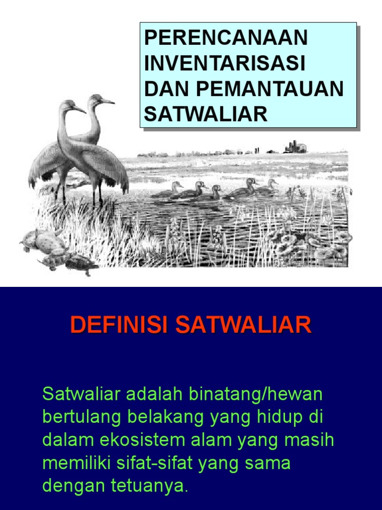 Inventarisasi Dan Pemantauan Satwa Liar Toba | PDF