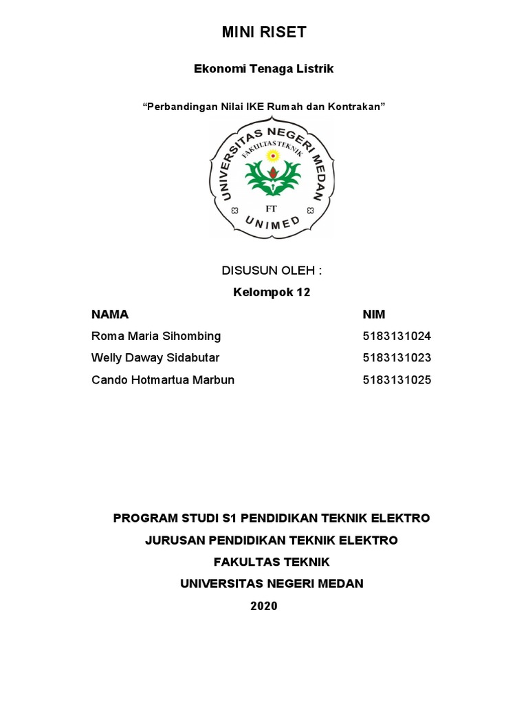 MINI RISET Ekonomi TL | PDF