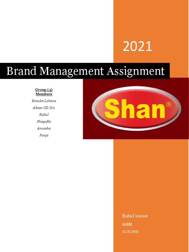 Brand Management Shan Brand Architecture | PDF | Curry | Brand