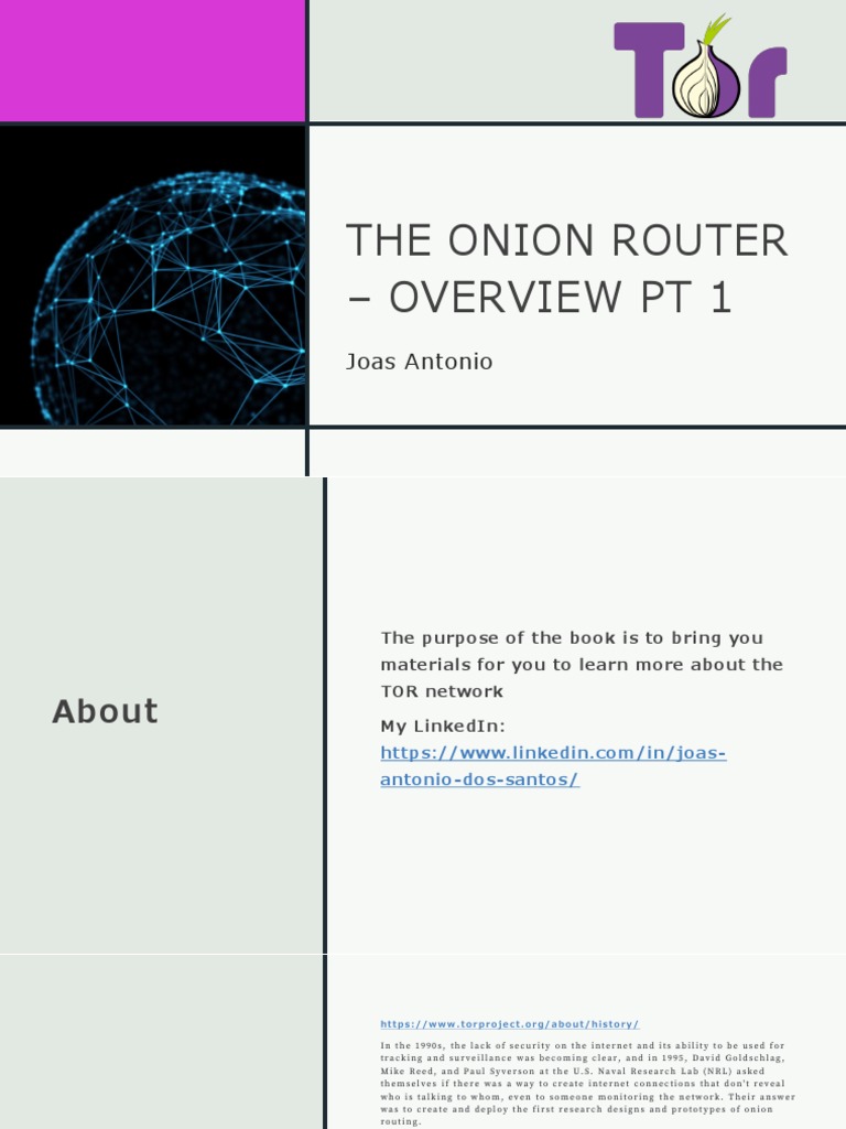 The Onion Router - Overview PT 1 | PDF | Tor (Anonymity Network) | Security