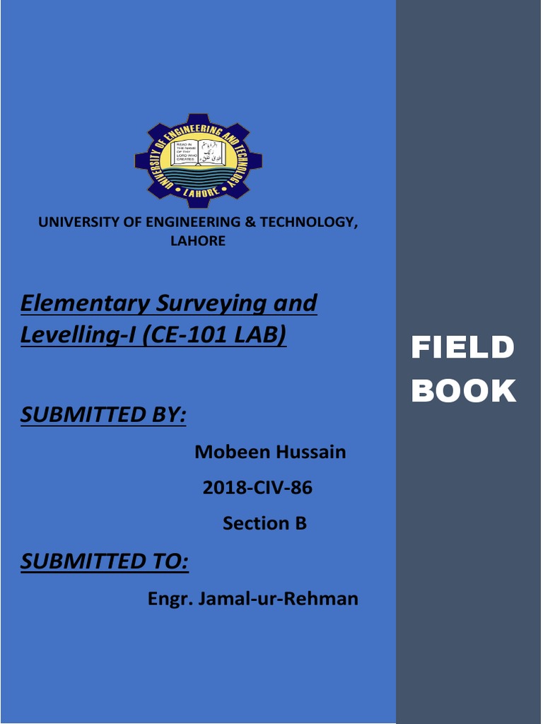 Complete Field Book (Surveyeying and Levelling 1) | PDF | Compass ...