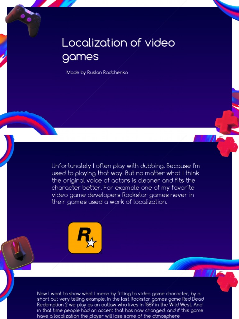Localization of Video Games | PDF