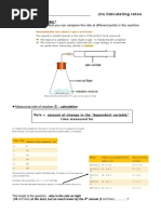 Aqa Practical 11.. | PDF | Calibration | Glucose