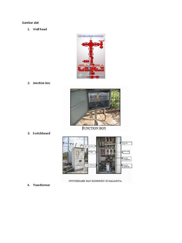 Gambar Alat 1. Well Head | PDF