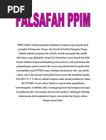 Falsafah Ppim | PDF