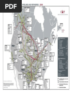 California Crude Oil Pipeline Map | PDF | California | Geographic Data ...