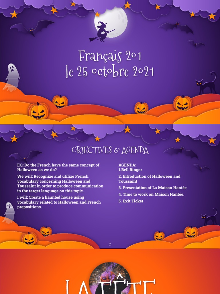 Halloween et Toussaint en Français | PDF | Halloween | Culte des ancêtres