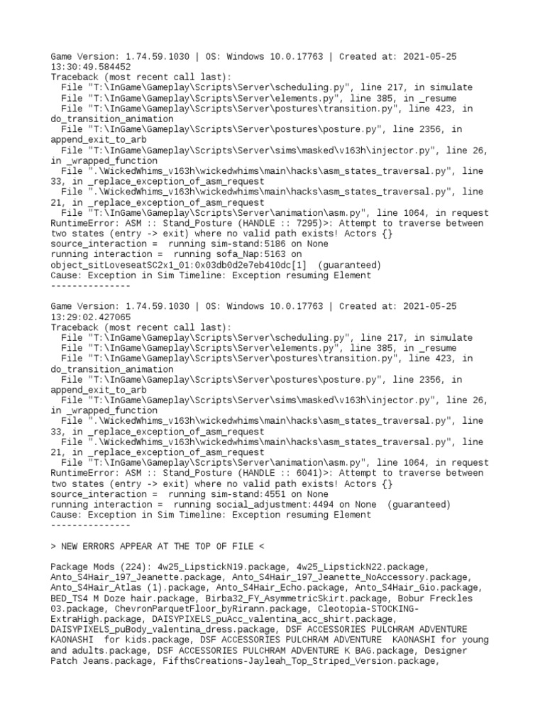 Last Clean Exception | PDF