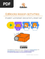 EdBlocks Teachers Guide | PDF | Rechargeable Battery | Infrared