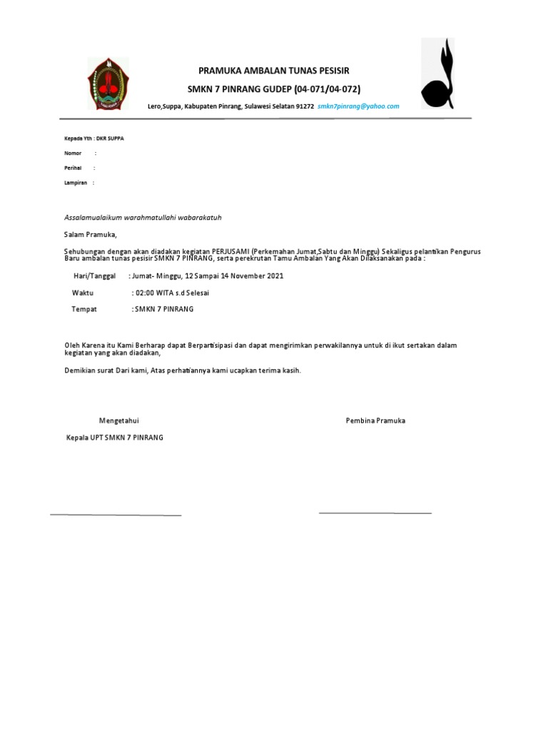 Surat Tembusan | PDF