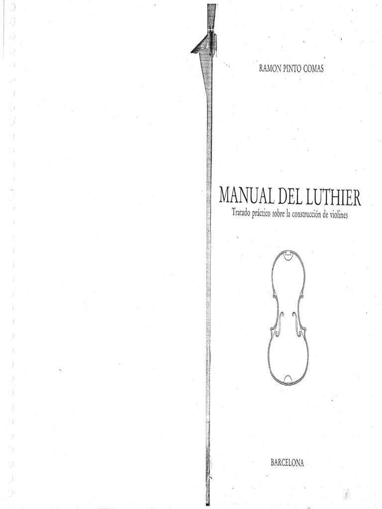 018 Manual Del Luthier | PDF