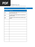 Product Backlog Template | PDF