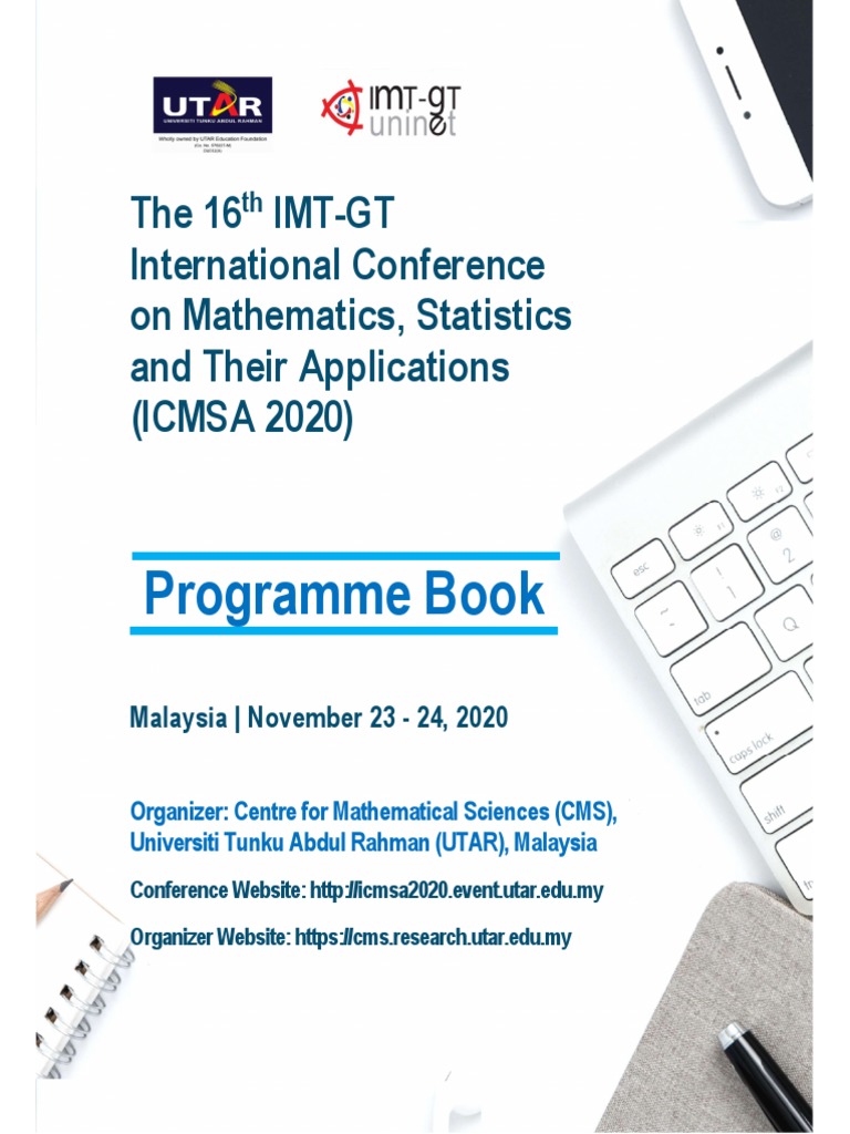 Programme Book (ICMSA 2020) | PDF | Mathematics