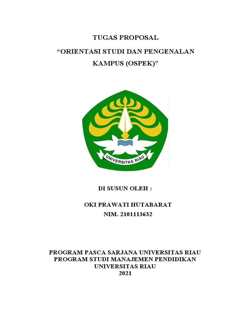 Proposal Ospek | PDF