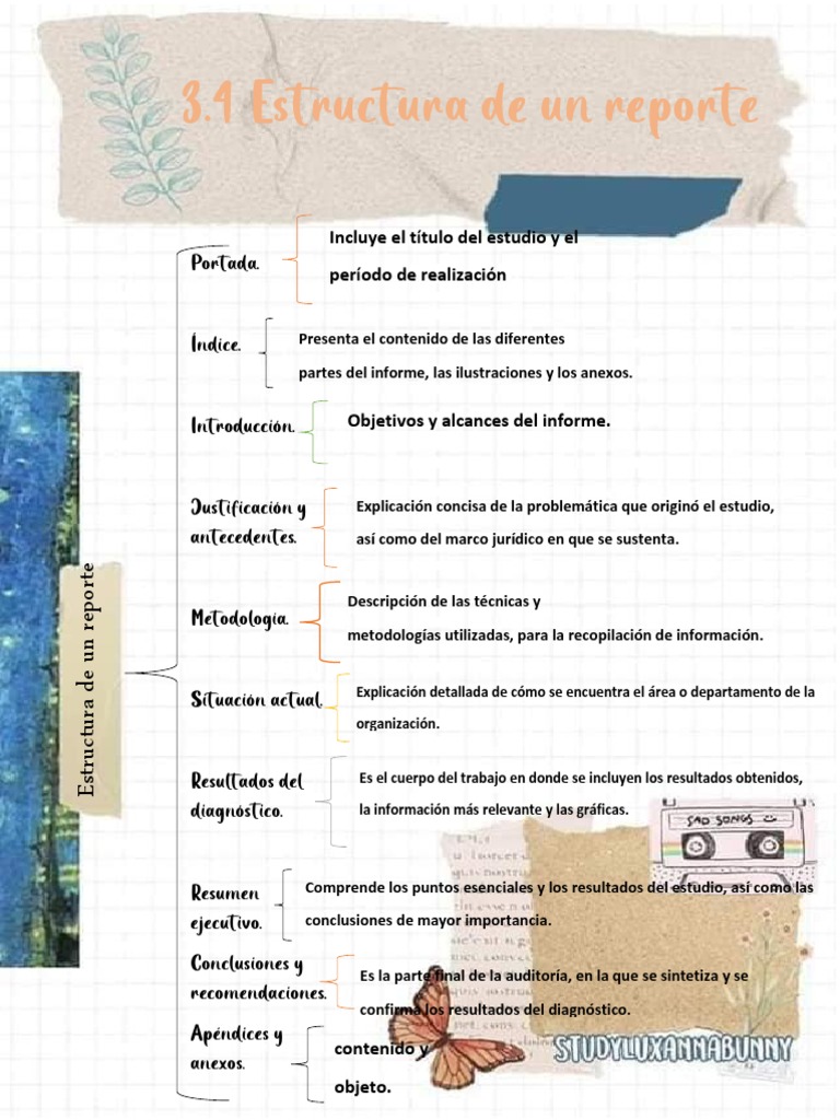 Estructura de Un Reporte | PDF