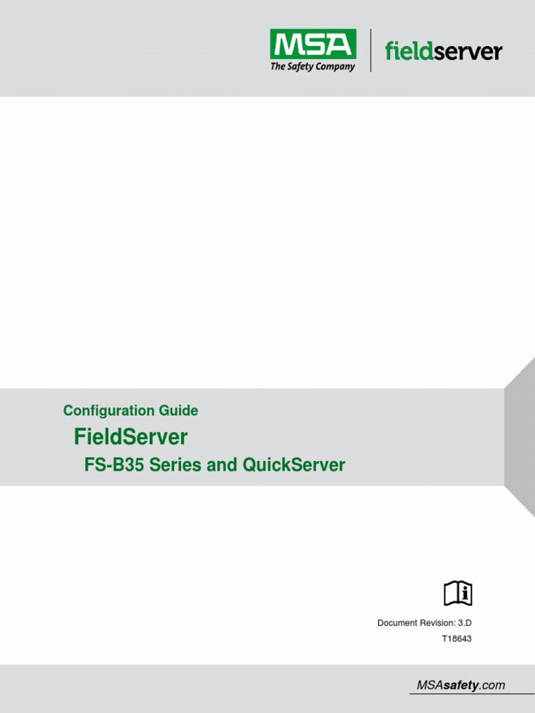 FieldServer Configuration Guide | PDF | Client–Server Model | Port ...