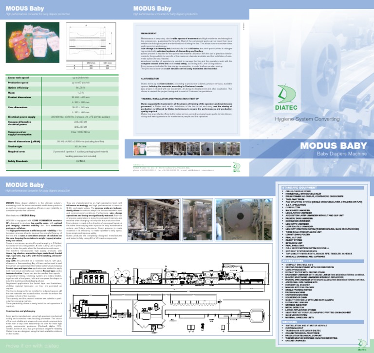 Brochure Modus Baby | PDF | Adhesive | Reliability Engineering