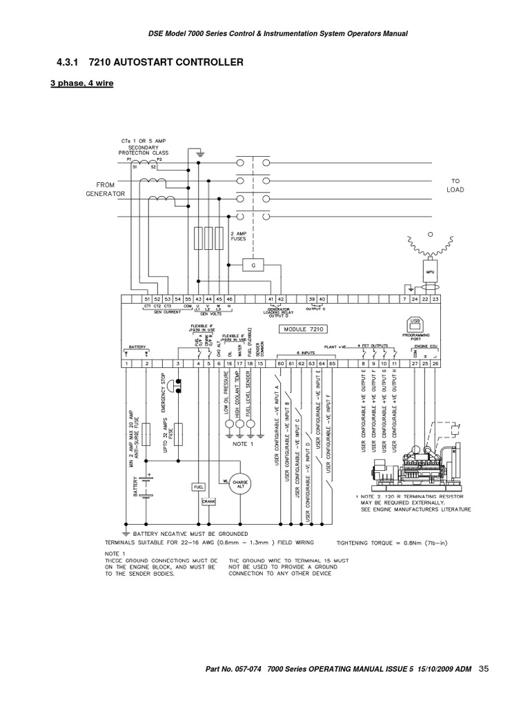 Dse7210 20 Diagram 1 1 PDF | PDF