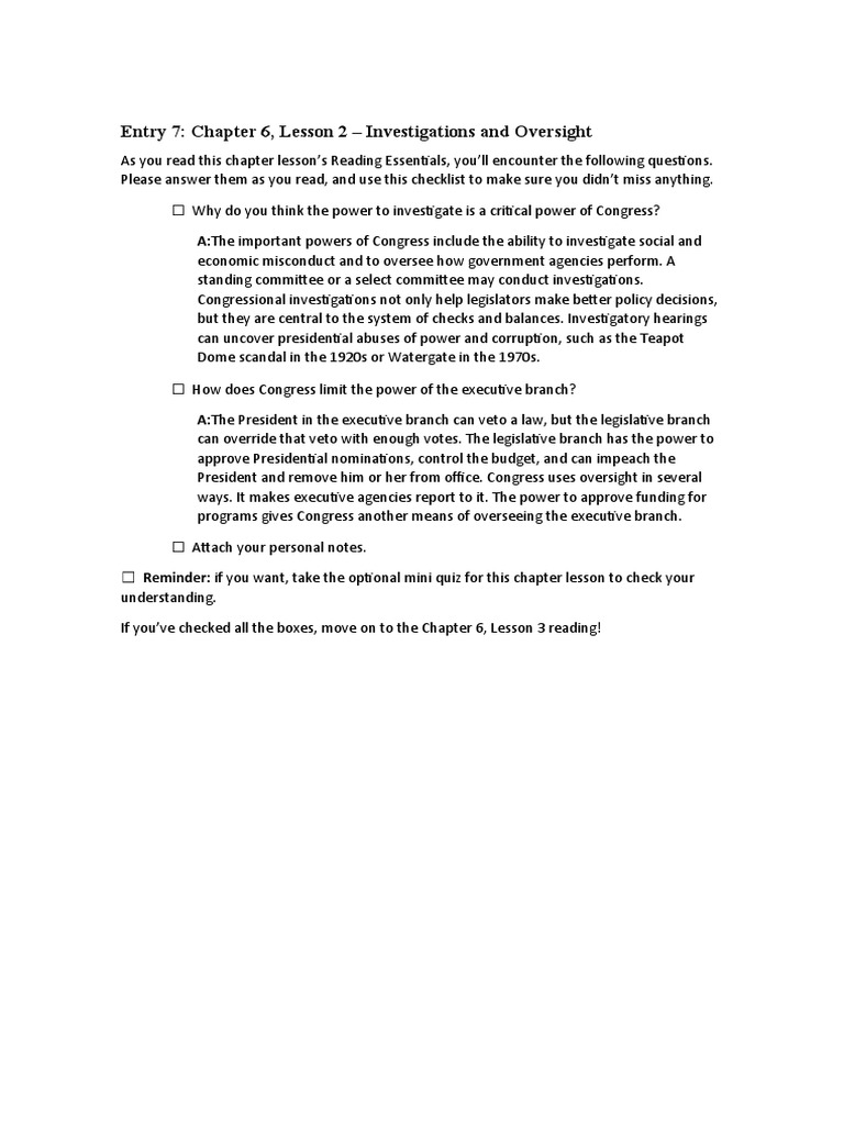 Chapter 6 Lesson 2 | PDF