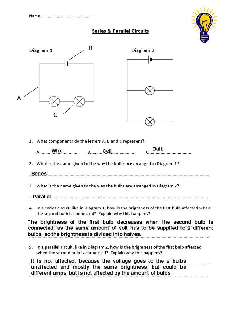 Series vs Parallel Circuits Explained | PDF | Series And Parallel ...